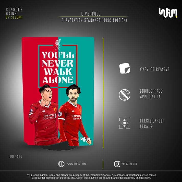 Liverpool FC || PlayStation 5 (Disc Edition) Skins by SUBUMi – Subumi