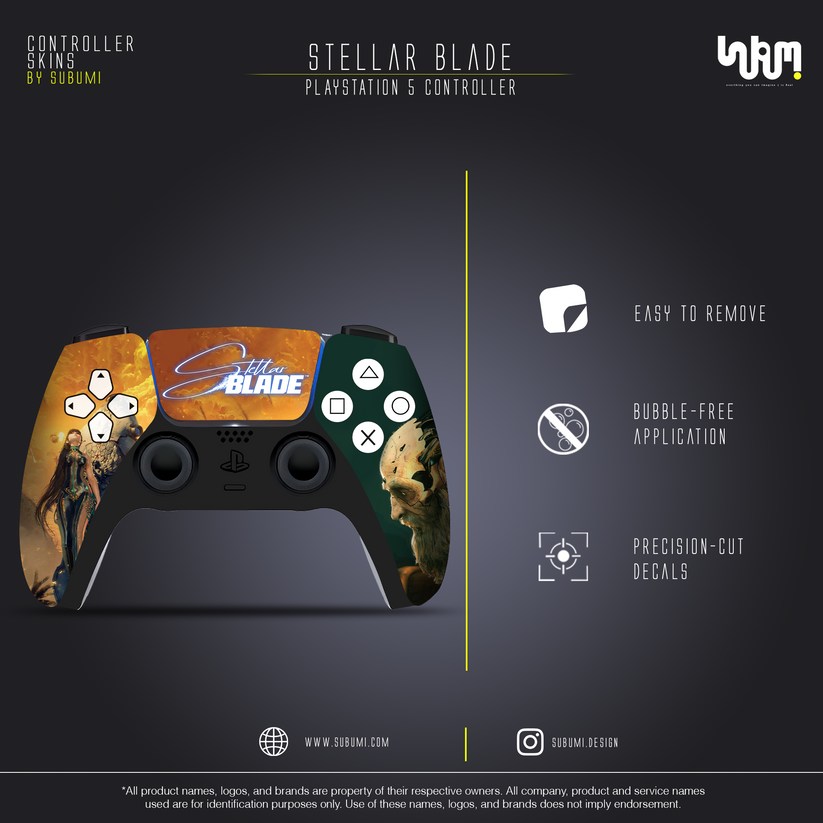 Stellar Blade Controller Skin by SUBUMi – Subumi